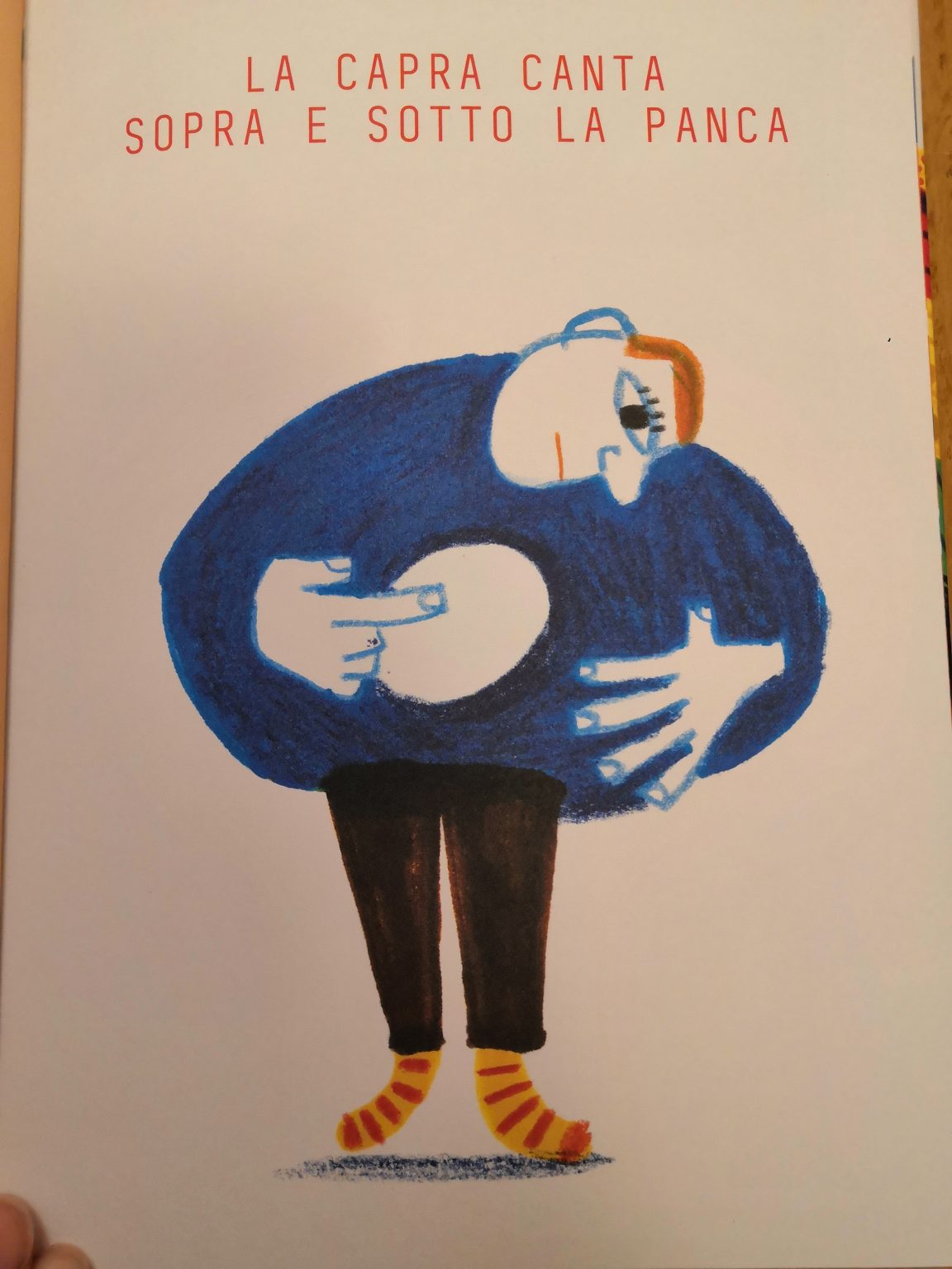 La capra canta - Teste fiorite - libro di poesia per bambini